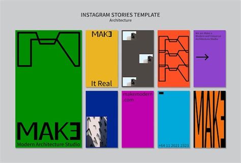 Free Psd Architecture Project Instagram Stories