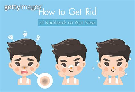 The procedure for treating pimples on the nose by men 이미지 1263142052 게티이미지뱅크