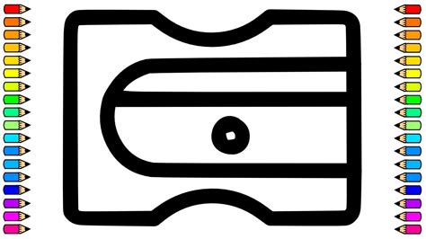 Dibujos Para Colorear De Sacapuntas Sacapuntas Dibujo Envío Gratis