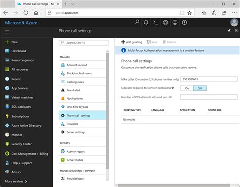 Azure Multi Factor Authentication Is Now In The New Azure Portal In