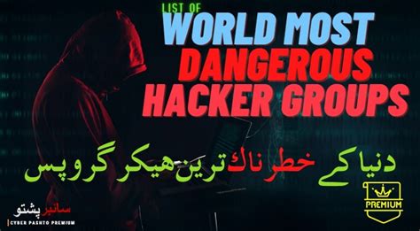 World Most Dangerous Hacker Groups