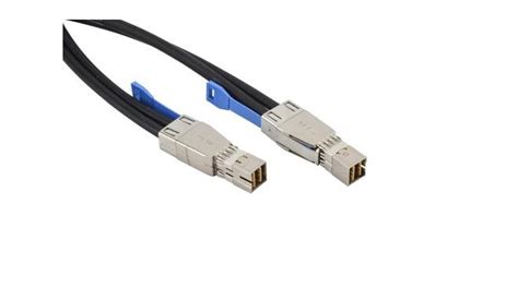 Supermicro CBL SAST 0690 1 Serial Attached SCSI SAS Cable 2 M Metallic Black Cables