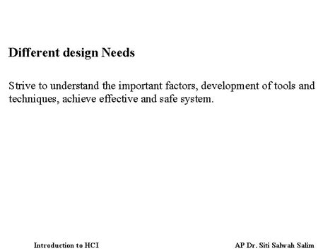 Introduction To Hci What Is Humancomputer Interaction Hci