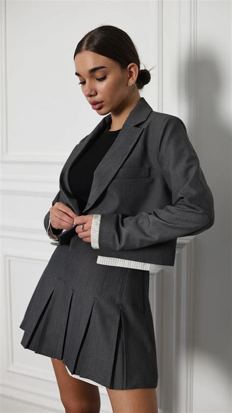 Костюм графітовий жакет спідниця купити