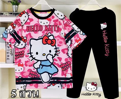 โปรโมชั่นพิเศษ Over Size ชุดเซ็ท เสื้อ กางเกงขายาว 5 ส่วน สำหรับคนอ้วน Xl 2xl 3xl พร้อมส่ง