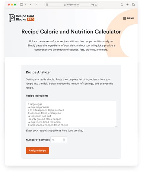 How To Calculate Calories In A Recipe
