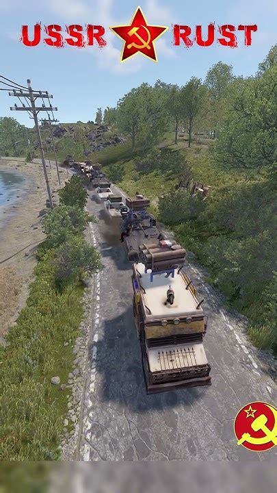Эпичное обновление Конвоя на сервере Ussr 🚚💥 Танки вертолеты и ПВО Rust раст растрейд Pve
