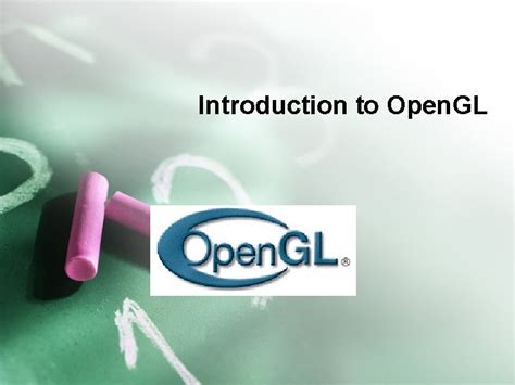 Introduction To Open Gl What Is Open Gl