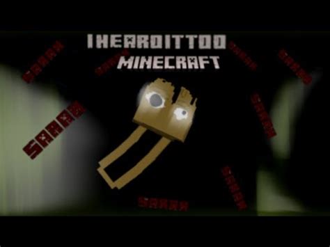 I Heard It Too Trailer Testing Minecraft Horror Map What Have I Made💀