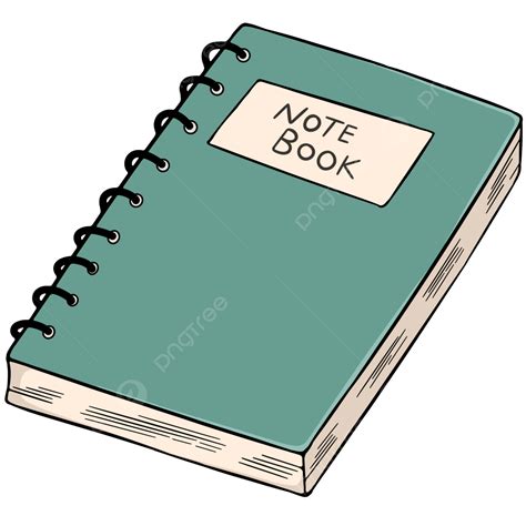 Cartoon Notebook Blank At Eric Montez Blog