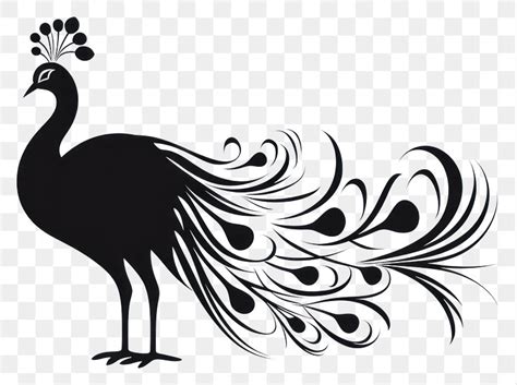 Buy Black Peacock Logo Online In India Etsy India Clip Art Library
