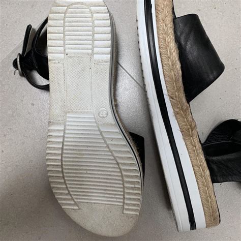 Leather Platform Flatform Sandals Ohhhh Depop