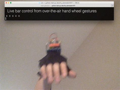 In Air Wheel Interface Inspired By Ipod Wheel Rarduino