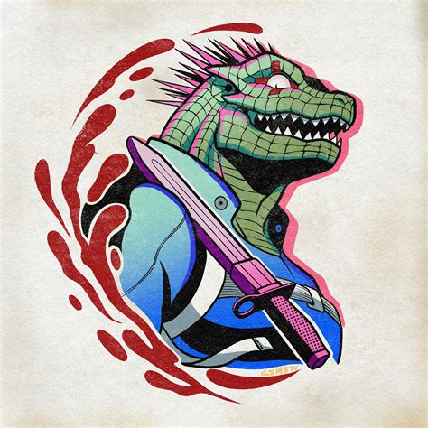 Caiman Dorohedoro Drawn By Csmbtc Danbooru