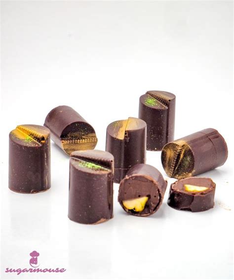 ШОКОЛАДОВИ БОНБОНИ С ШАМ ФЪСТЪК Pistachio Chocolate Pralines