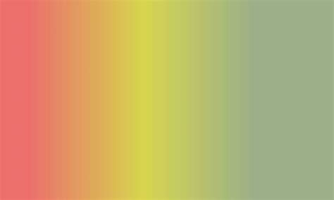 Design Simple Sage Greenred And Yellow Gradient Color Illustration