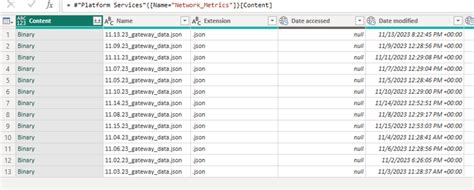 merge multiple json files containing the same 2 ob power platform