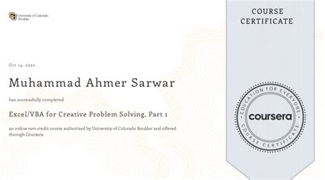 Ahmer Sarwar On Linkedin Completed Excel Vba For Creative Problem