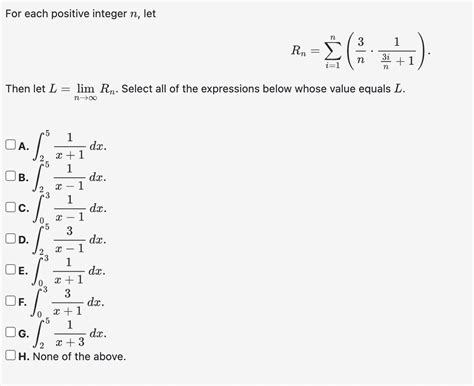 solved for each positive integer n let rn ∑i 1n n3⋅n3i 11