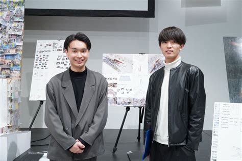 建築学科の石川航士朗さん 古谷研、m1 ・糸賀大介さん 後藤研、m1 ・大竹平雅さん 高口研、m1 がせんだいデザインリーグ2023 卒業設計日本一決定戦にて特別賞を受賞しました