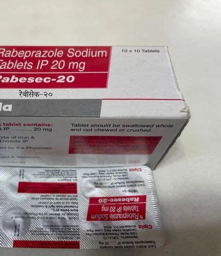 Rabesec 20 Tablet At Rs 100stripe Razo D In Nagpur Id 2849483936633