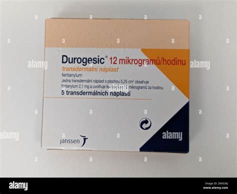 Pragueczech Republicmarch 30 2024 Durogesic Patches With Fentanyl