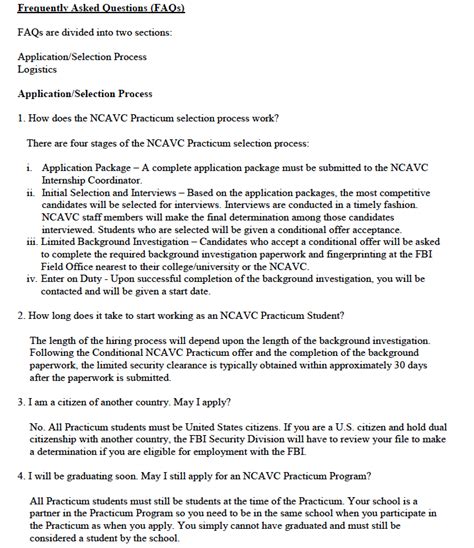 Fbi Behavioral Analysis Units Internship Opportunity George Mason