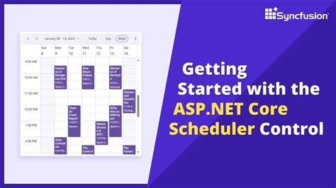 Aspdotnetcore Scheduler Eventcalendar Syncfusion