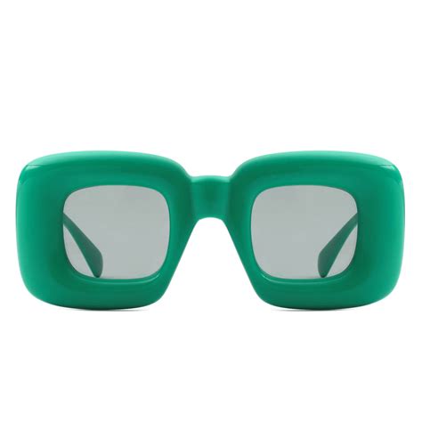 S1211 1 Square Oversize Fashion Thick Frame Chunky Wholesale Sunglas