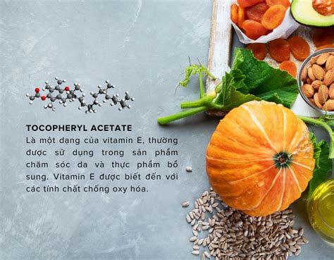 Tocopheryl Acetate Là Gì Khám Phá Công Dụng Của Tocopheryl Acetate Trong Mỹ Phẩm