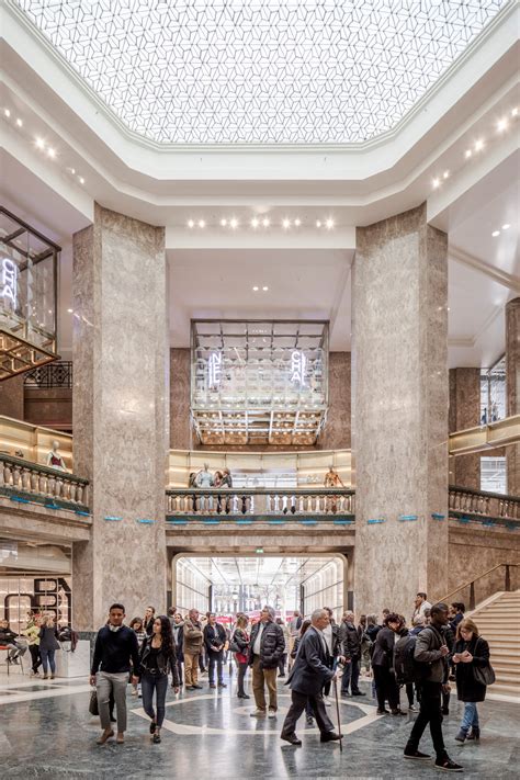 Big Completes Galeries Lafayette Store On Champs Lys Es In Paris