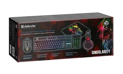 Defender Singularity MKP-118 (52118) Gaming Combo Bakıda klaviatura ...