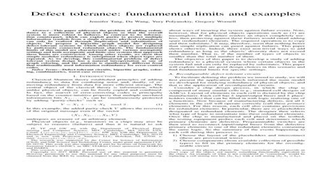 pdf defect tolerance fundamental limits and examples …people lids