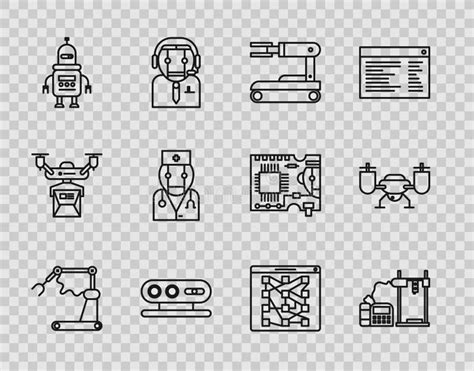 Set Line Industrial Machine Robotic Robot Arm Hand Factory 3d Printer Robot 3d Scanning