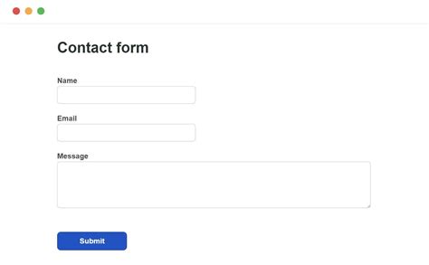Embed Form Formape