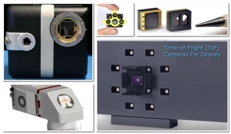 Flash Lidar Time Of Flight Tof Camera Sensors On Drones And 10