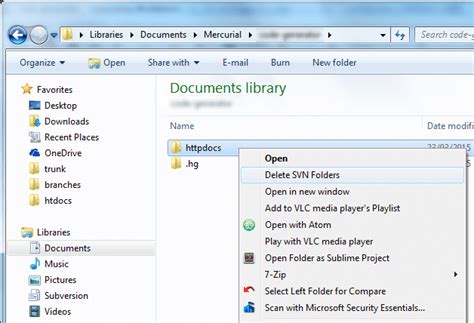 Three Ways To Recurrently Delete Svn In Windows Nextofwindowscom