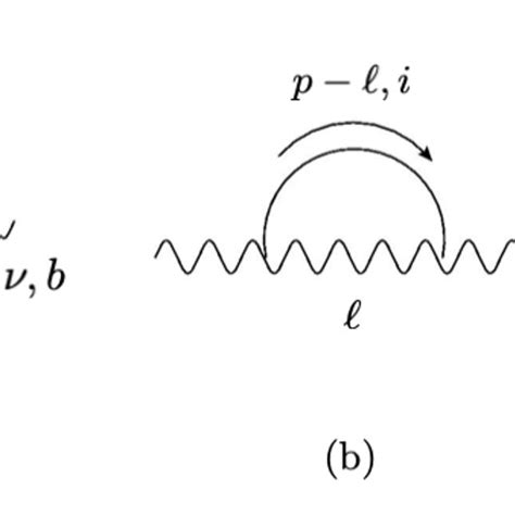 Feynman Diagrams For The Self Energy Of The Gauge Bosons From The