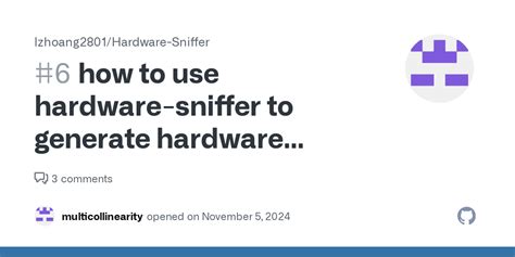 How To Use Hardware Sniffer To Generate Hardware Report On An Existing Hackintosh · Issue 6