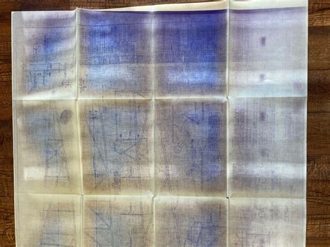 Piper Pa 18 Super Cub Blueprints Original Fuselage Assembly Frame Superstructure 3904923892