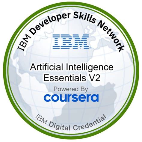 Ai Artificialintelligence Ibm Coursera Continuouslearning