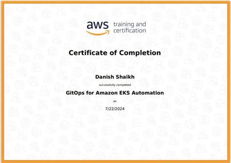 Aws Certification Gitops Kubernetes Cloudcomputing Automation Devops Eks Learning