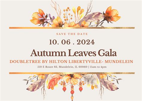 Autumn Leaves Gala 2024 Mount Saint Joseph Association