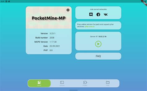 pocketmine mp apk for android download