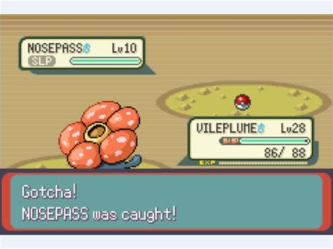 How To Get Nosepass In Pokemon Ruby