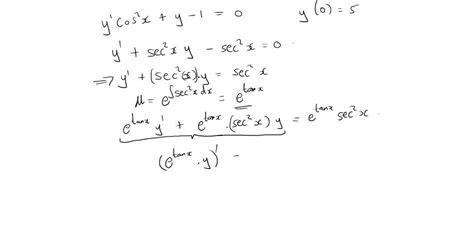 Solved Find The Particular Solution Of The Differential Equation That Satisfies The Boundary