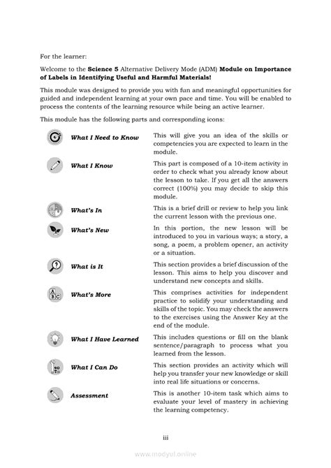 Science 5 Module 1 Lesson 2 Importance Of Labels In Identifying