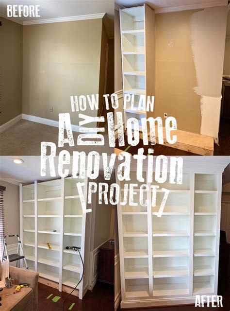 how to plan a diy home renovation project remodelaholic
