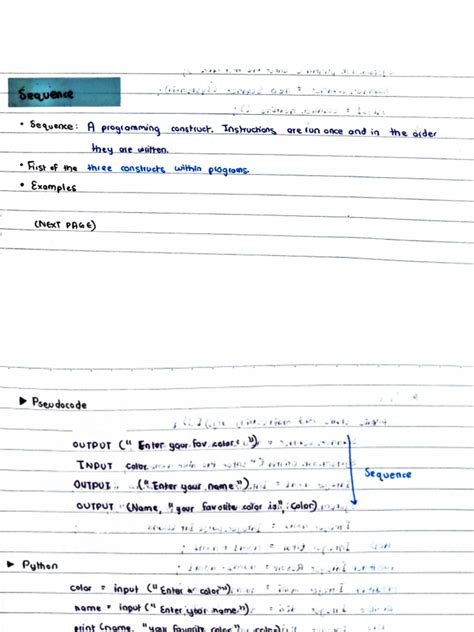 Unit 85 Sequence Chapter 8 Programming Pdf