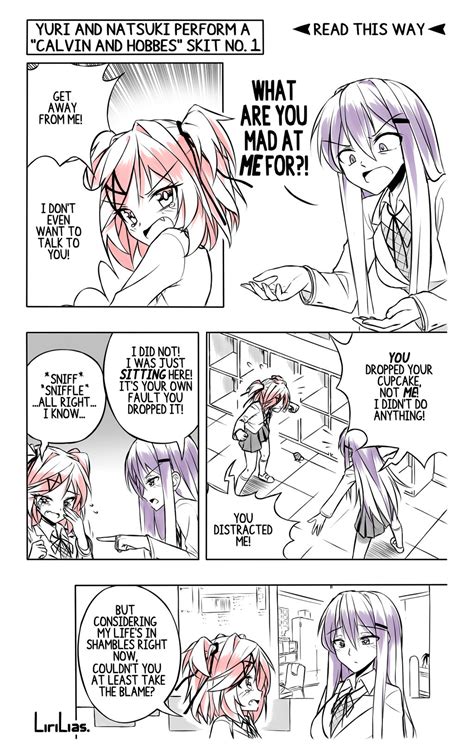 A Short Ddlc Comic Blame By Lirilias On Deviantart